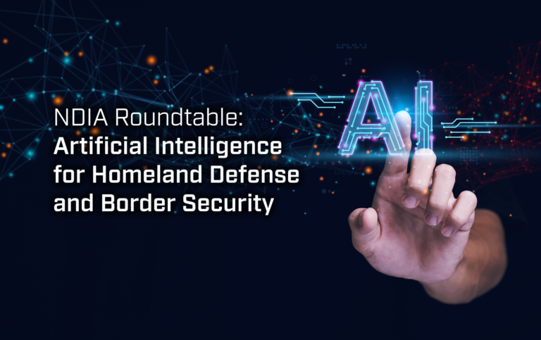 Artificial Intelligence for Homeland Defense and Border Security – NDIA RMC